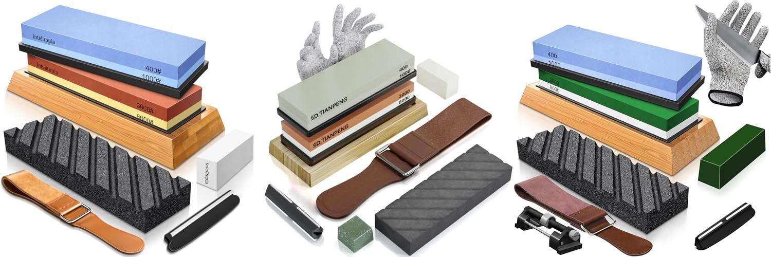 Top 5 Knife Sharpening Sets: Sharp Blades Guide